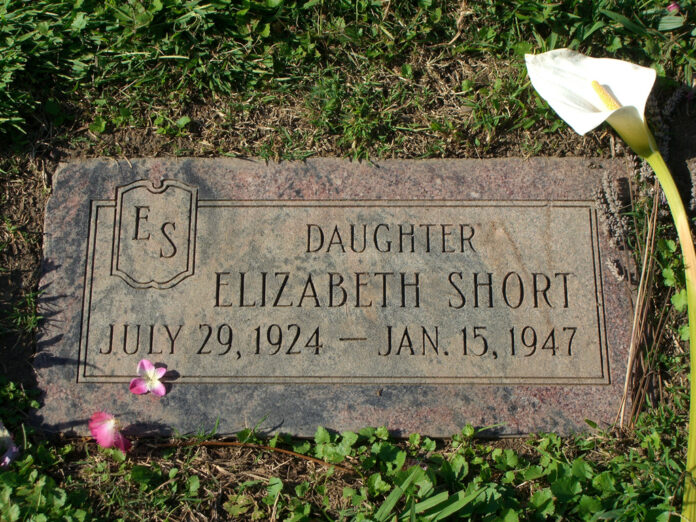 The unsolved murder of Elizabeth Short in Los Angeles or the "Black ...